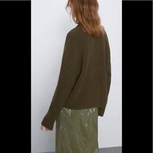 Zara | Sweaters | Zara Combination Pocket Jacket Trf Oversized | Poshmark